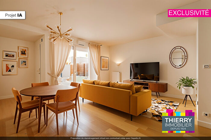 Appartement à vendre - Nantes, Doulon, Bottières, Toutes Aides, Le Grand Blottereau - 3 pièces - 2 chambres