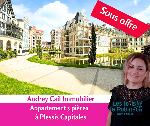 Le Plessis-Robinson, Centre commercial : Appartement 3 pièces à vendre