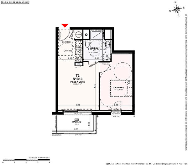 Appartement à vendre - Saint-Pol-de-Léon - 2 pièces - 1 chambre