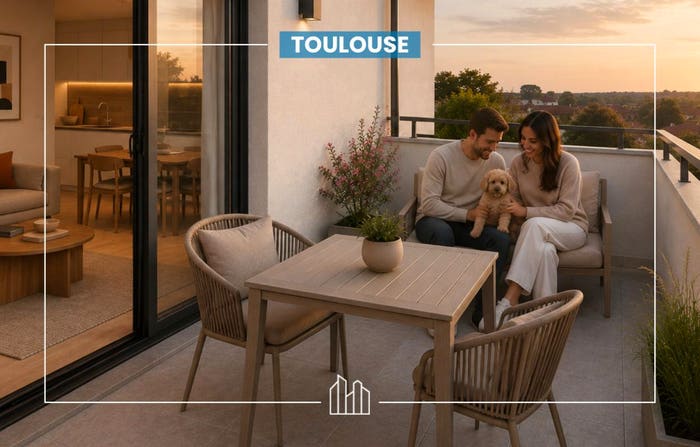 Maison 2 pièces à vendre à Toulouse, L'Ormeau, La Terrasse, La Grande Plaine