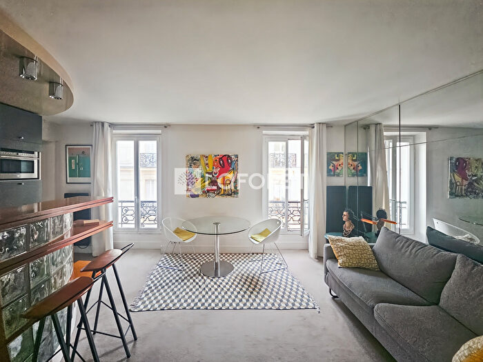 Appartement à louer - Paris e , Trudaine, Rochechouart - 2 pièces - 1 chambre