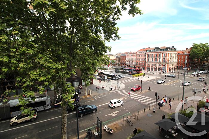 Appartement 1 pièce à louer à Toulouse, Saint-Georges