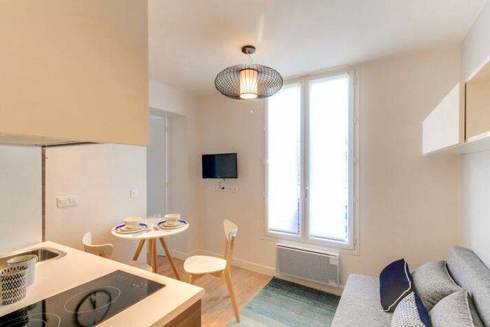 Appartement 2 pièces à Belleville, Paris 20ème arrondissement, à louer