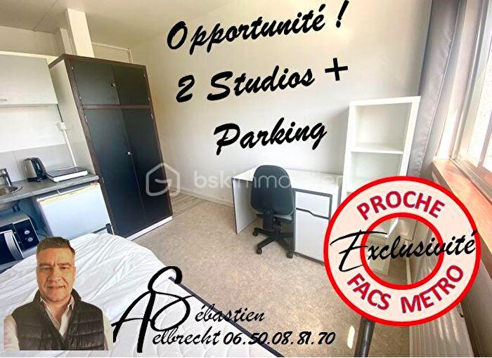 Appartement à vendre - Lille - 2 pièces - 1 chambre