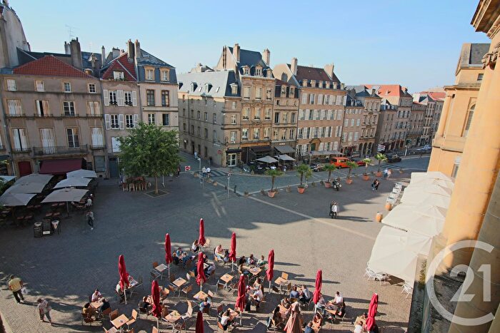 Appartement à louer - Metz, Centre-ville - 3 pièces - 2 chambres