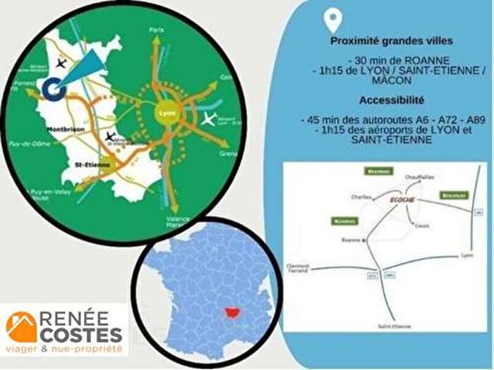 Maison à vendre - Chauffailles - 4 pièces - 3 chambres