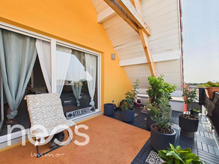 Appartement à vendre - Perrigny-lès-Dijon - 2 pièces - 1 chambre