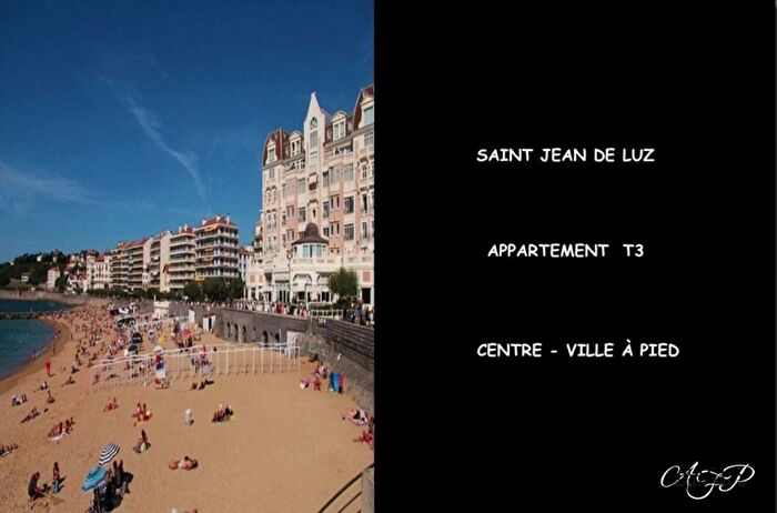Appartement à vendre - Saint-Jean-de-Luz - 3 pièces - 2 chambres
