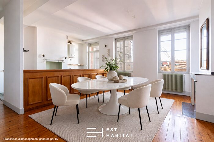 Appartement à vendre - Toulouse, Saint-Georges - 4 pièces - 2 chambres