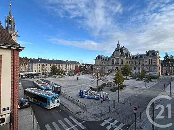 Appartement à vendre - Évreux, Centre-ville - 3 pièces - 2 chambres