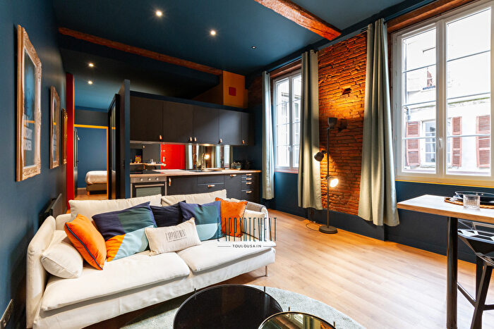 Appartement à louer - Toulouse, Saint-Georges - 2 pièces - 1 chambre