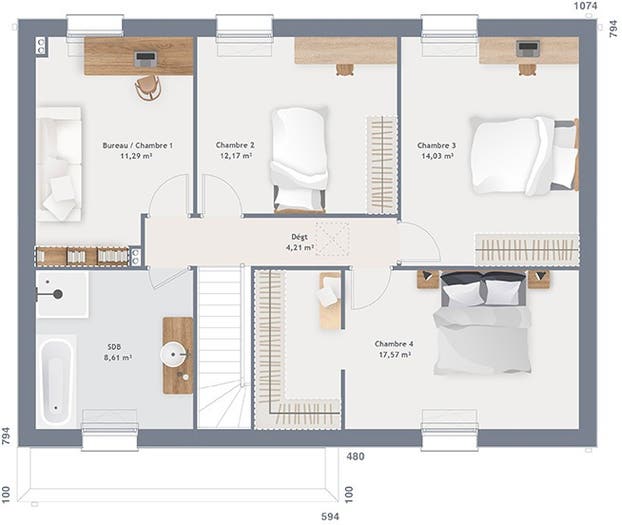 Maisons à vendre et appartements à louer - 3
