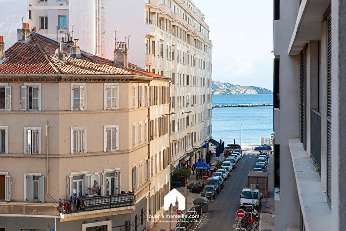 Appartement à louer - Marseille e , Catalans, Pharo - 1 pièce