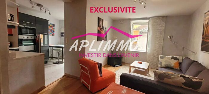 Appartement à vendre - Le Teil - 2 pièces - 1 chambre