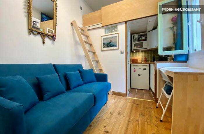 Appartement 1 pièce à Saint Gervais, Paris 4ème arrondissement, à louer