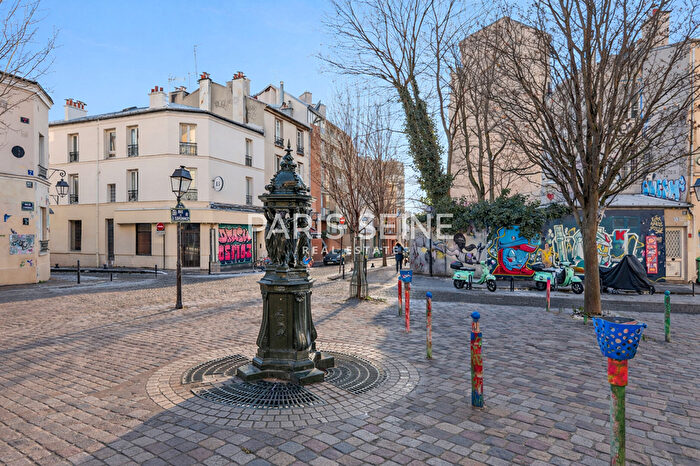 Appartement à vendre - Paris e , Butte-aux-Cailles - 2 pièces - 1 chambre