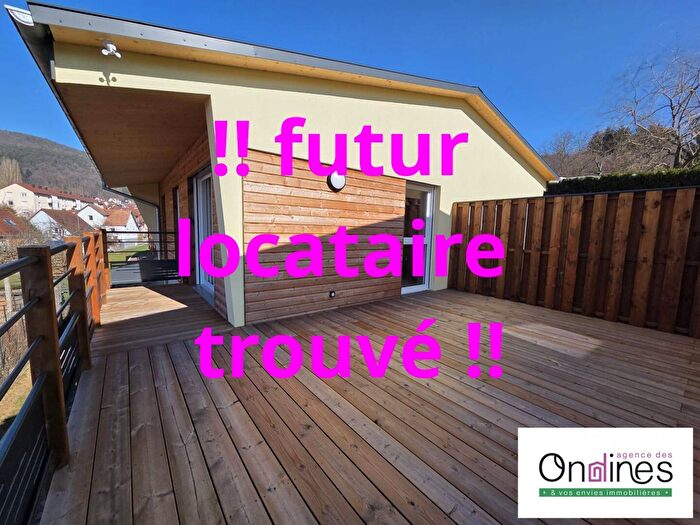 Maison à louer - Niederbronn-les-Bains - 3 pièces - 2 chambres