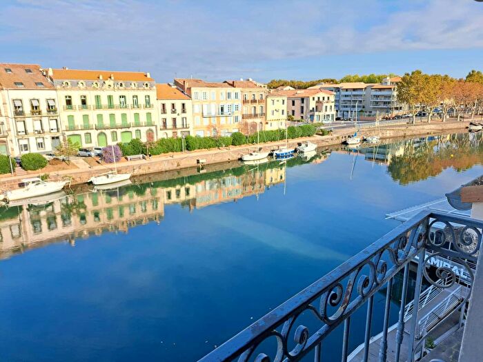 Appartement à louer - Agde, La Ville - 3 pièces - 2 chambres