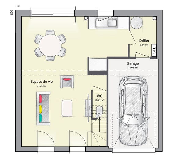 Maisons à vendre et appartements à louer - 3