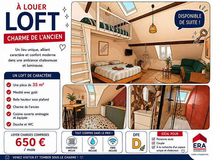 Orléans, Bourgogne, Saint-Euverte - Appartement 1 pièce à louer