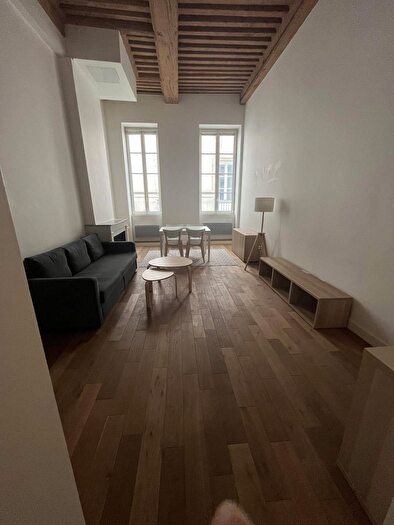 Appartement à louer - Pentes de la croix-rousse, Lyon er arrondissement - 2 pièces - 1 chambre