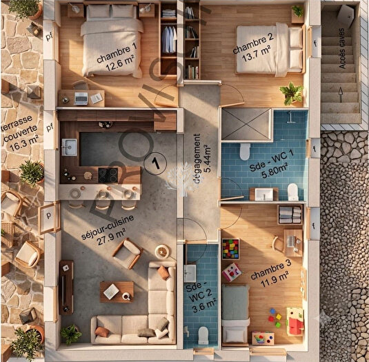 Maisons à vendre et appartements à louer - 2