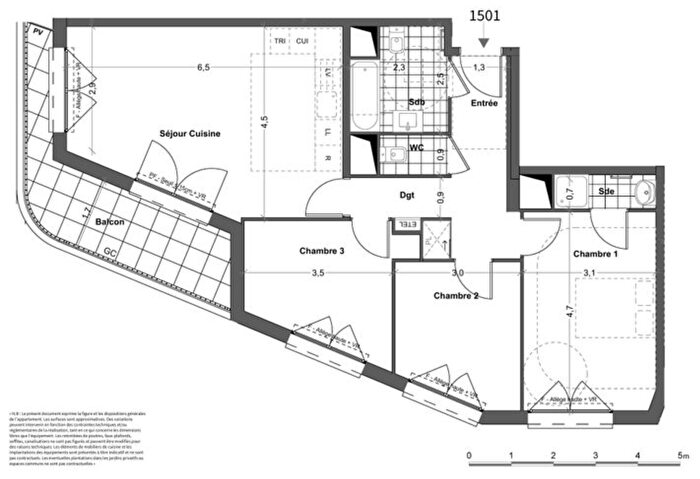 Appartement 4 pièces à vendre à Boissy-Saint-Léger