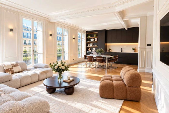 Appartement 3 pièces à louer à Legendre-Lévis, Paris 17ème arrondissement