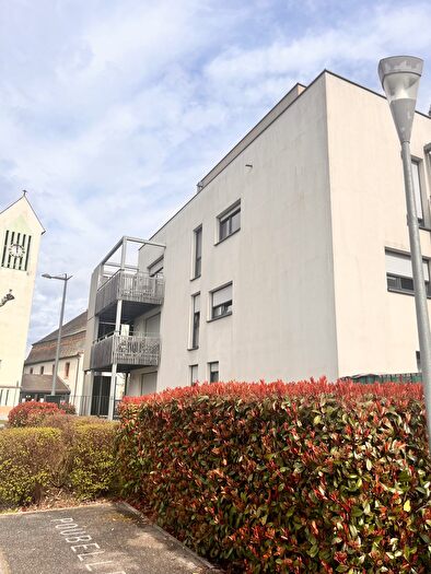 Appartement à louer - Illkirch-Graffenstaden, Centre Ouest - 3 pièces - 2 chambres