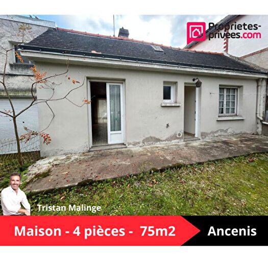 Maison à vendre - Ancenis - 4 pièces - 2 chambres