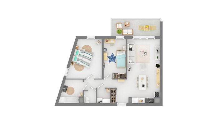 Appartement 3 pièces à louer à Draguignan, Malmont, Les Salles, Folletière