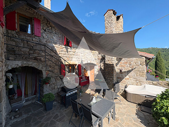 Maison à vendre - Labastide-sur-Bésorgues - 6 pièces - 4 chambres