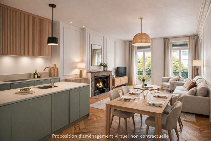 Appartement à vendre - Lyon e , Les Brotteaux - 2 pièces - 1 chambre