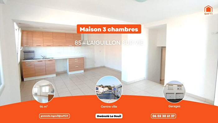 Maison à vendre - LAiguillon-sur-Vie - 5 pièces - 3 chambres