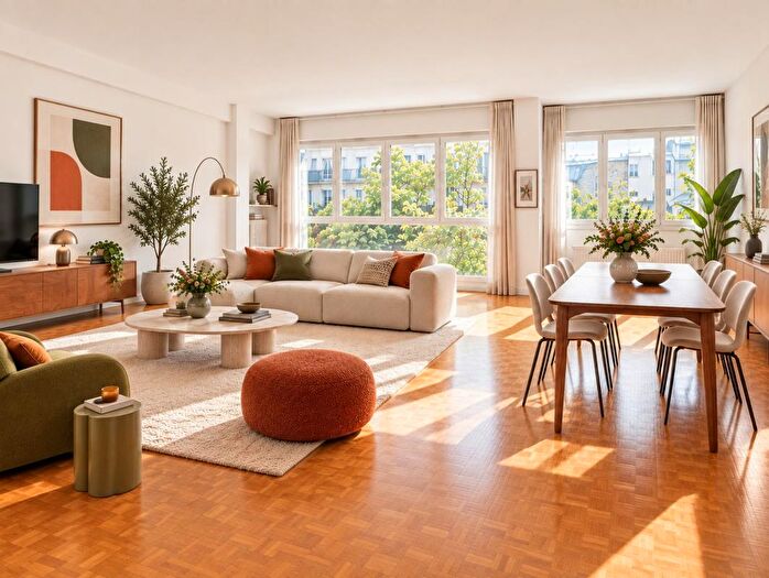 Appartement 4 pièces à vendre à Paris 17ème, Legendre, Lévis