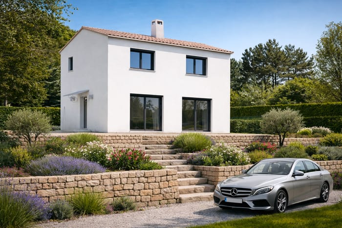 Saint-André-de-la-Roche : Maison 5 pièces à vendre