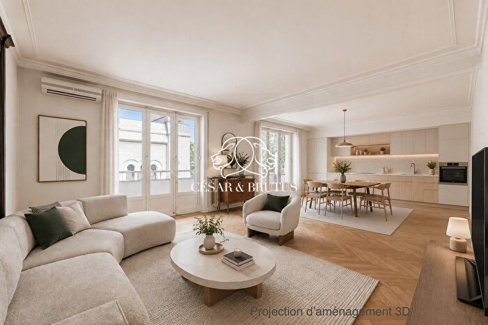 Appartement 4 pièces à Lyon 3ème, Mutualité, Préfecture, Moncey, à vendre