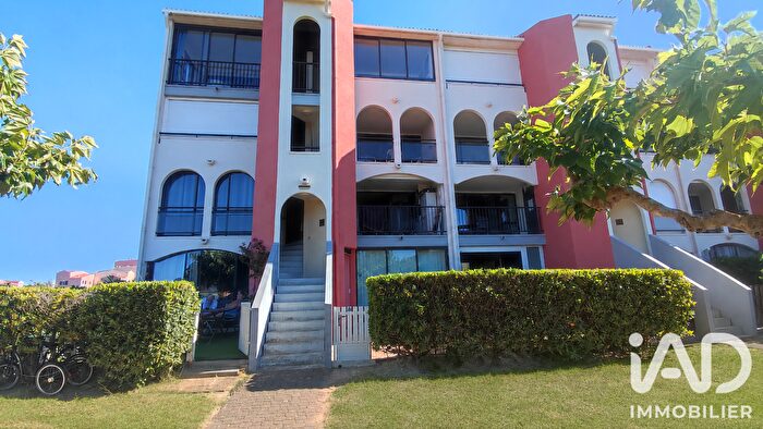 Le Barcarès, Presqu'île, La Coudalère : Appartement 1 pièce à vendre