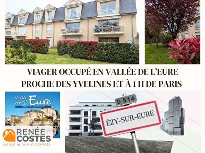 Appartement à vendre - Ézy-sur-Eure - 3 pièces - 2 chambres