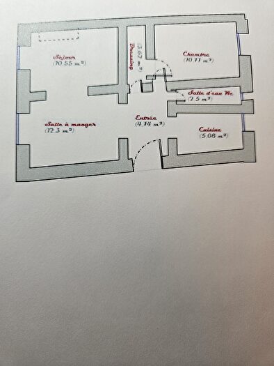 Appartement 3 pièces à vendre à Paris 20ème, Saint-Blaise