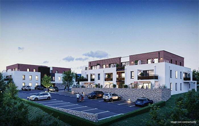 Appartement à vendre - Ergué-Gabéric - 3 pièces - 2 chambres