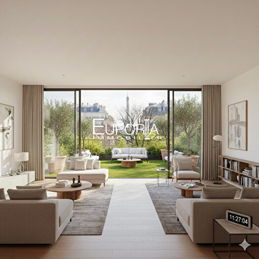 Appartement à vendre - Paris e , Passy, Maison de la Radio, Muette-Sud - 4 pièces - 3 chambres