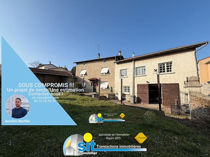 Maison à vendre - Chonas-lAmballan - 6 pièces - 3 chambres