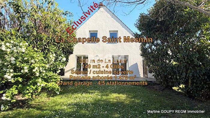 Maison à vendre - La Chapelle-Saint-Mesmin - 5 pièces - 4 chambres