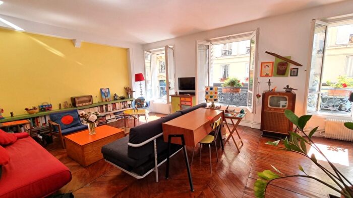 Appartement à vendre - Paris e , Lorette, Martyrs - 3 pièces - 1 chambre