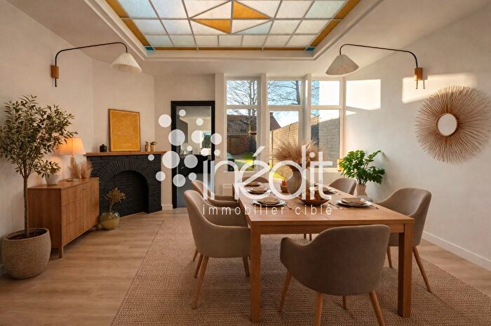 Maison à vendre - Lambersart, Bourg, Mairie - 5 pièces - 4 chambres