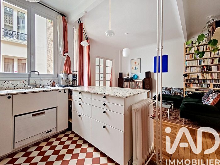 Appartement 3 pièces à vendre à Paris 19ème, Buttes Chaumont, Laumière, Manin