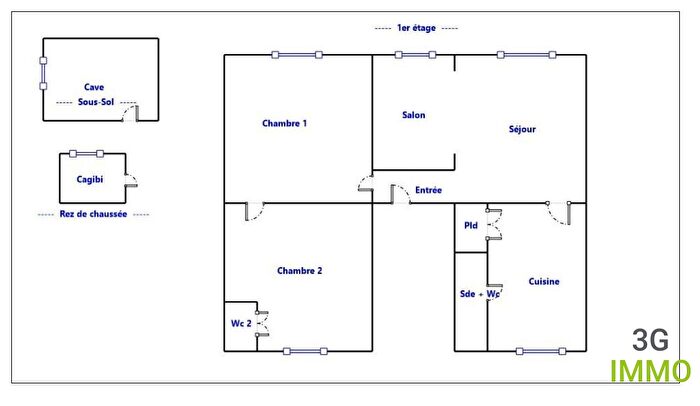 Maisons à vendre et appartements à louer - 3