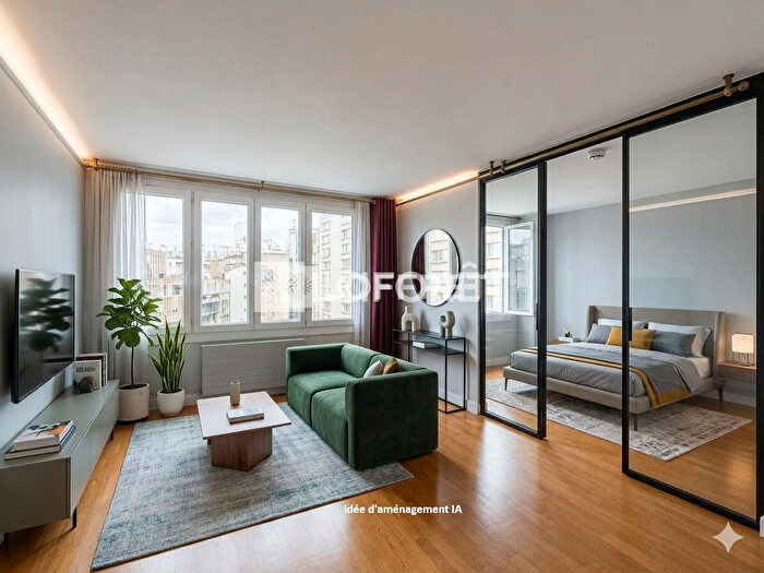 Appartement 3 pièces à Paris 14ème, Didot, Porte de Vanves, à vendre