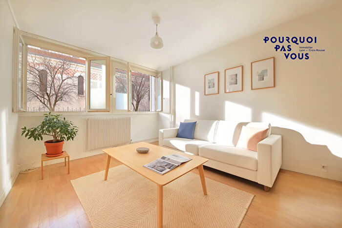 Appartement à vendre - Lyon e , Croix Rousse Centre-ville - 2 pièces - 1 chambre
